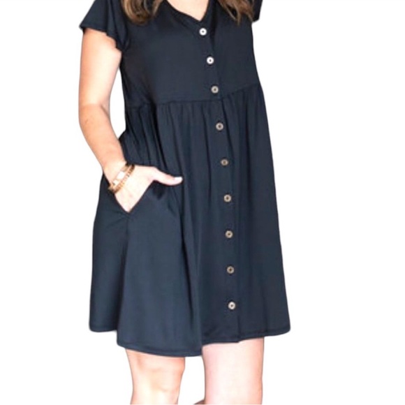 LuLaRoe | Dresses | Nwt Lularoe Leggings Material Heidi Babydoll Dress ...